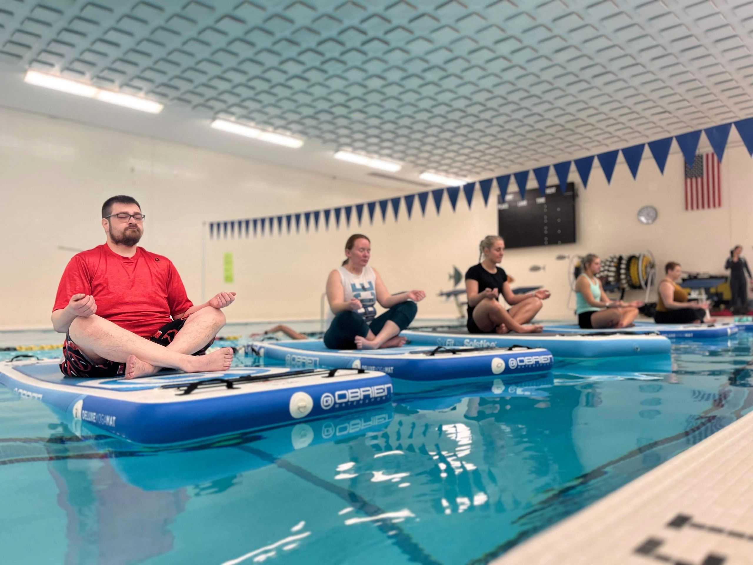 Floating Yoga- Pool Edition @Embe DTSF