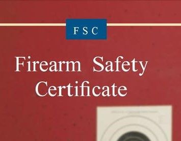 Firearms Safety Certificate "FCS"
