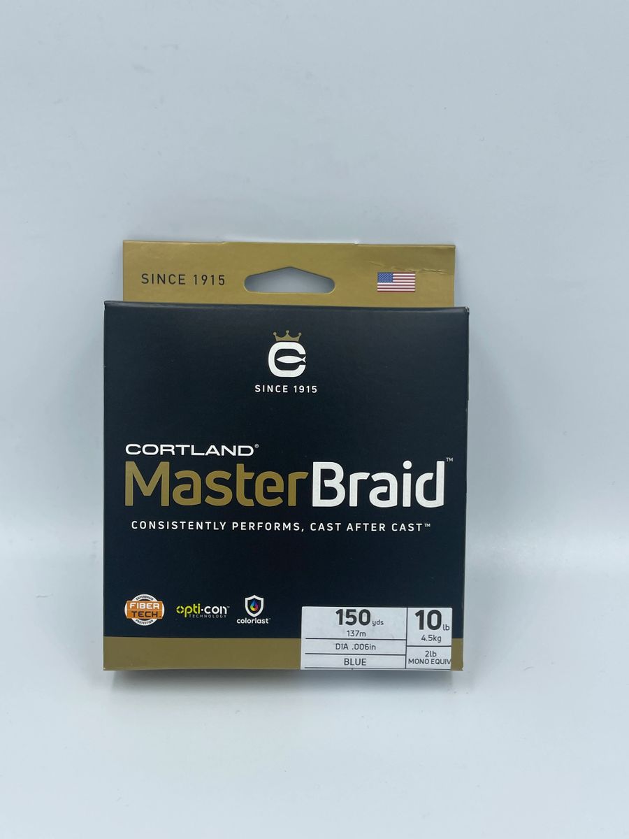 Cortland Master Braid - Blue