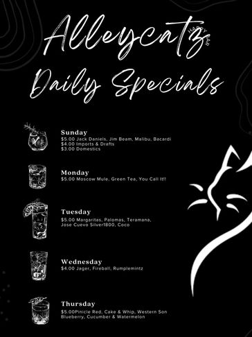 Fun Local Bar - Alleycatz Bar & Pizza