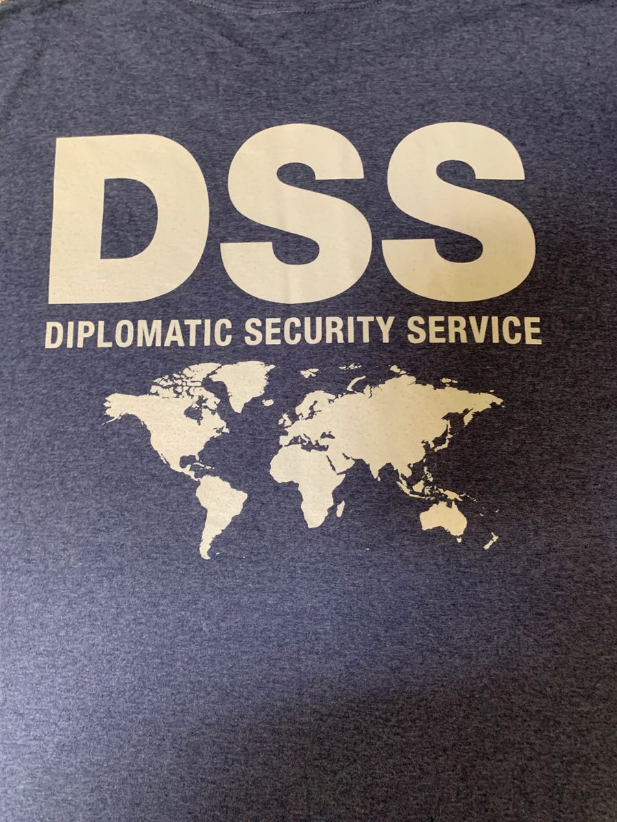 DSS over World Map T shirt