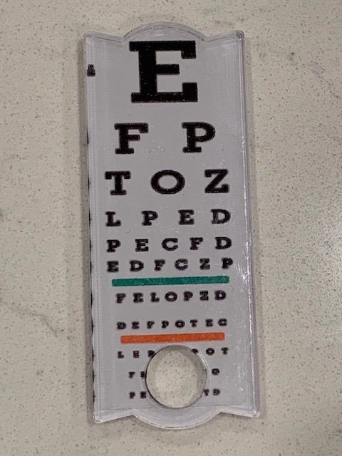 Sublimated Clear Acrylic Stanley Toppers