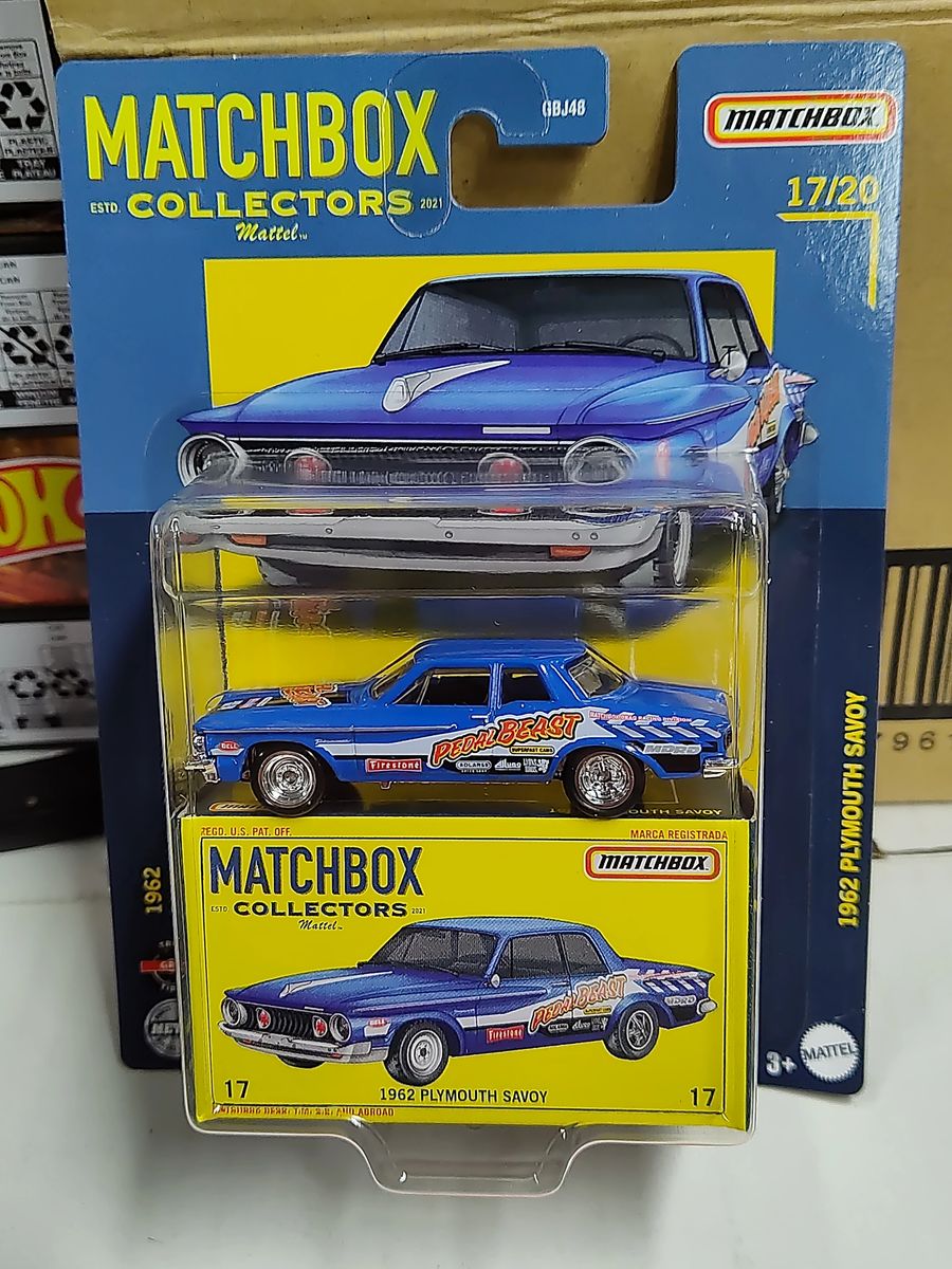 Matchbox Collectors Series #17 1962 Plymouth Savoy Corner Creased HI