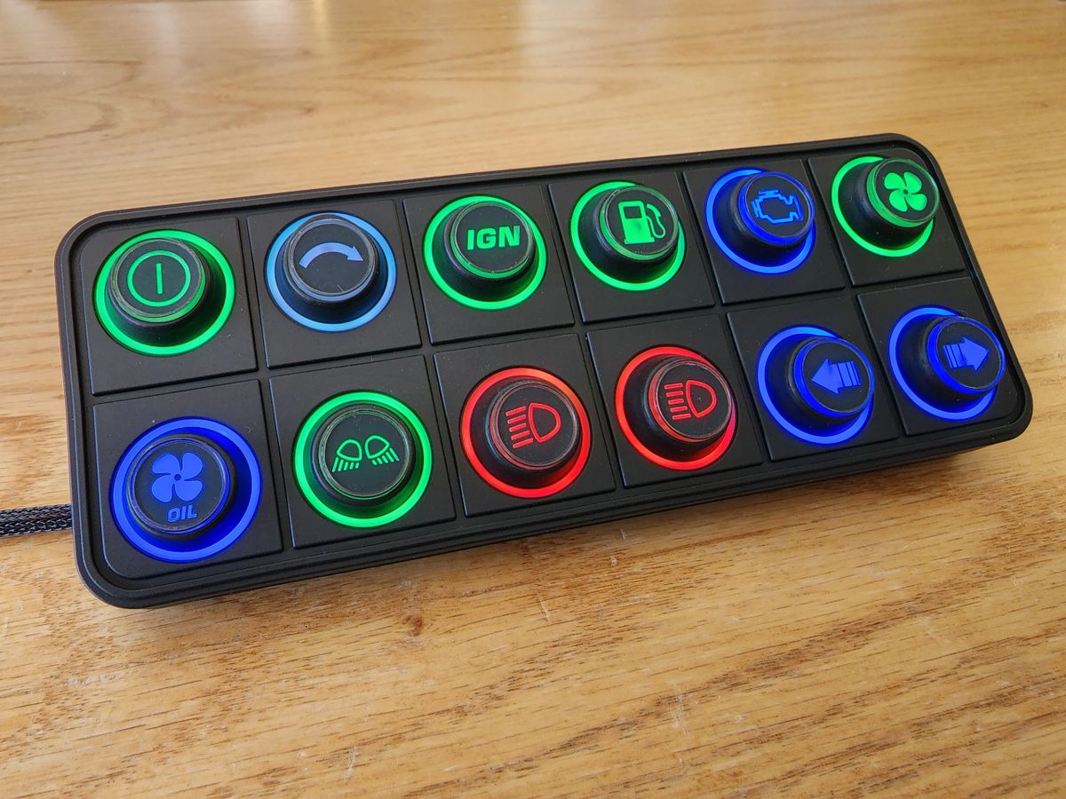 RWS RaceConnect Universal Keypad Builder - 4-6-8-10-12-15 Button