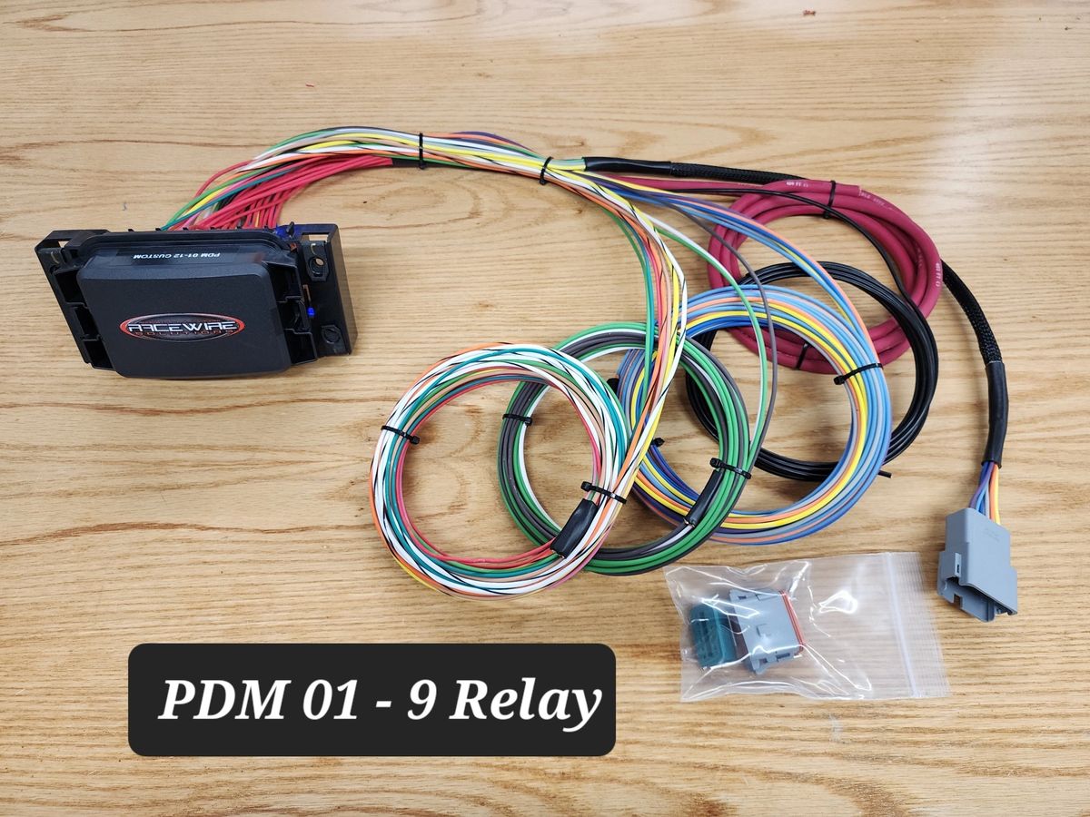 RaceWire Auxillary Relay PDM-14 - 9 Relay / 8 Spare Fused Circuits
