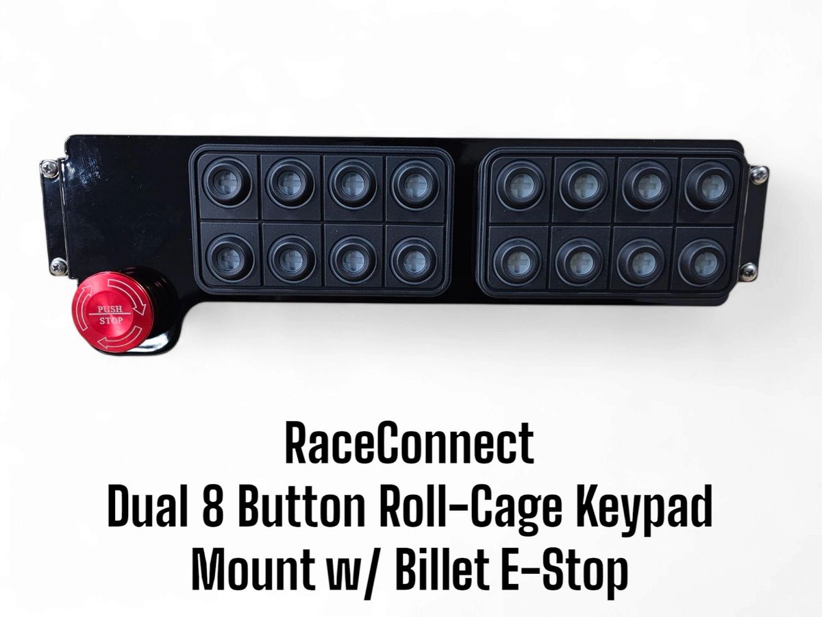 Roll Cage Keypad Mount - 6 / 8 Button