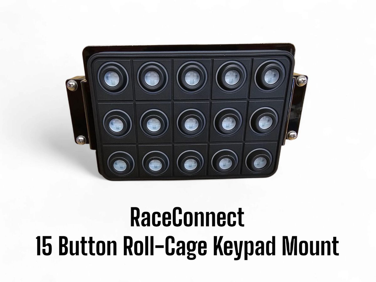 Roll Cage Keypad Mount - 15 Button