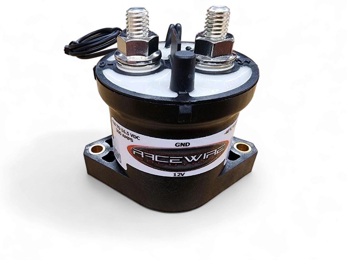 RaceWire Continuous Duty Battery Disconnect Relay - 300A / 500A