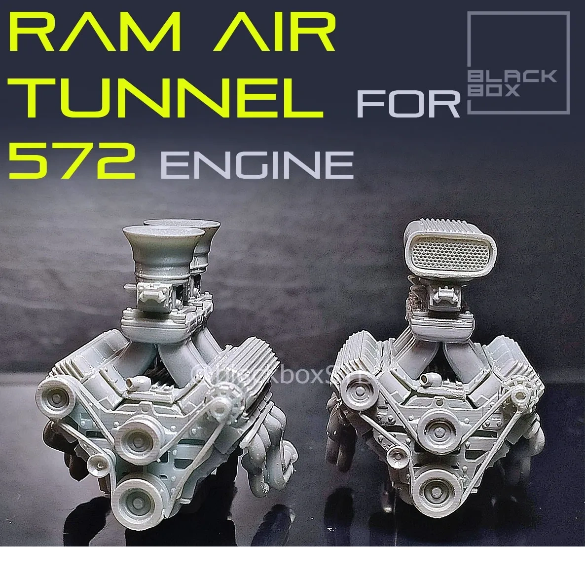 Chevrolet 572 Engine - Tunnel Ram Air
