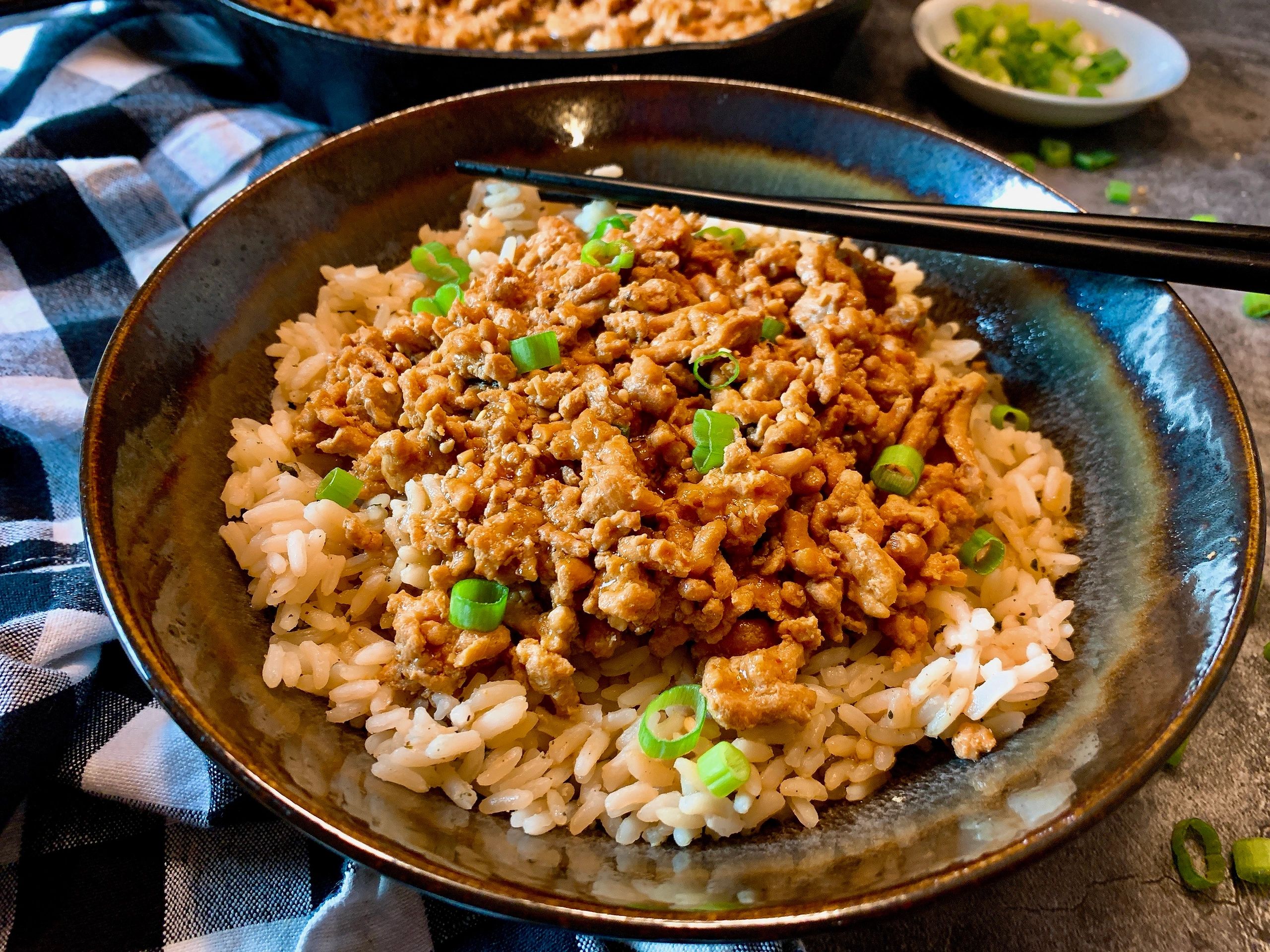 Korean Chicken and Rice