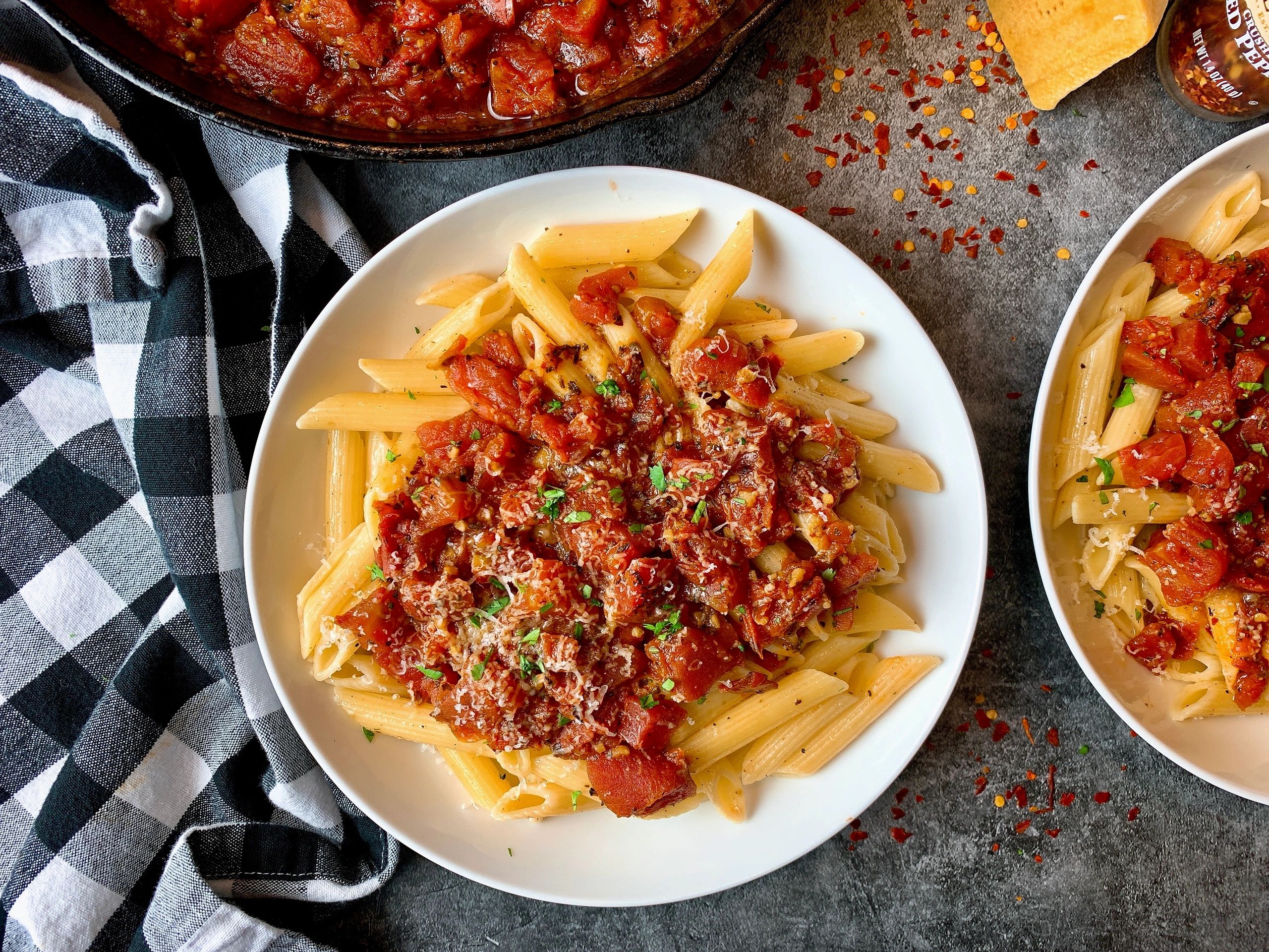 Fiery Pasta Arrabbiata