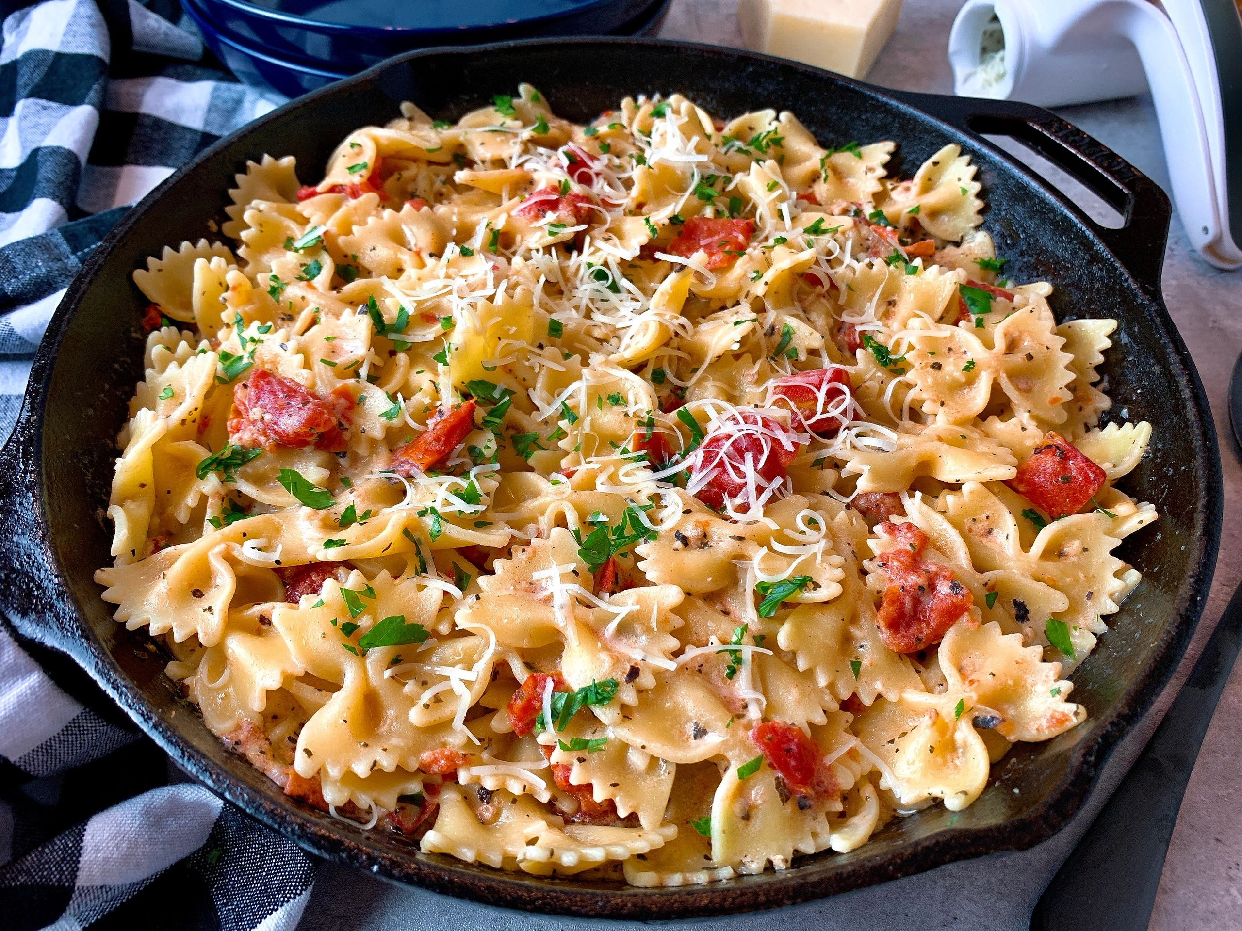 Quick and Easy Bowtie Pasta