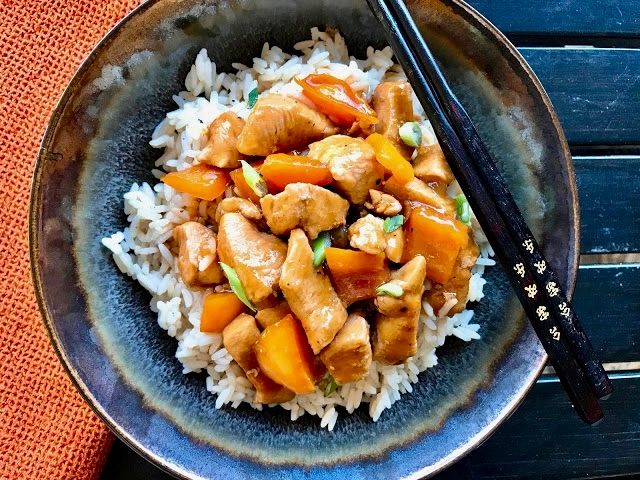 Ponzu Glazed Chicken