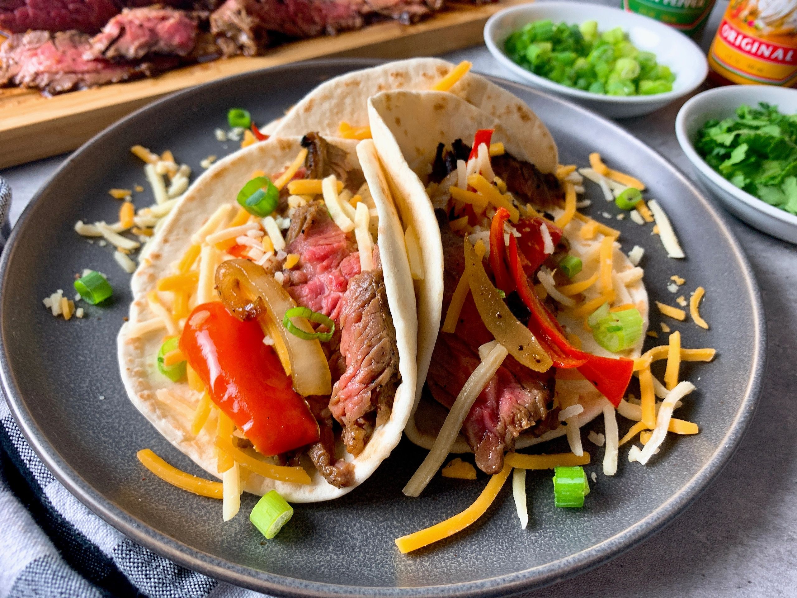 Philly Cheesesteak Street Tacos