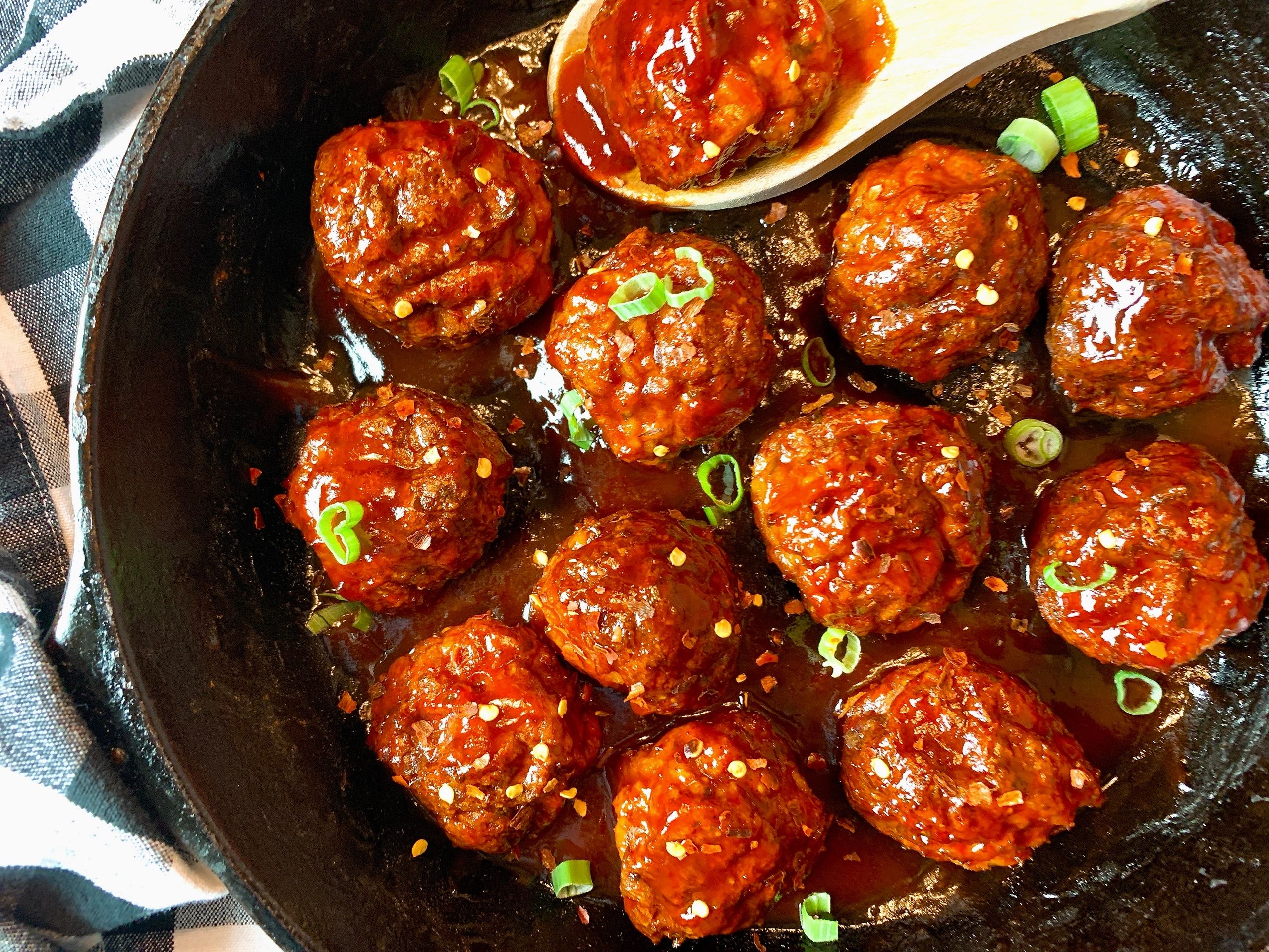 Firecracker Chicken Meatballs