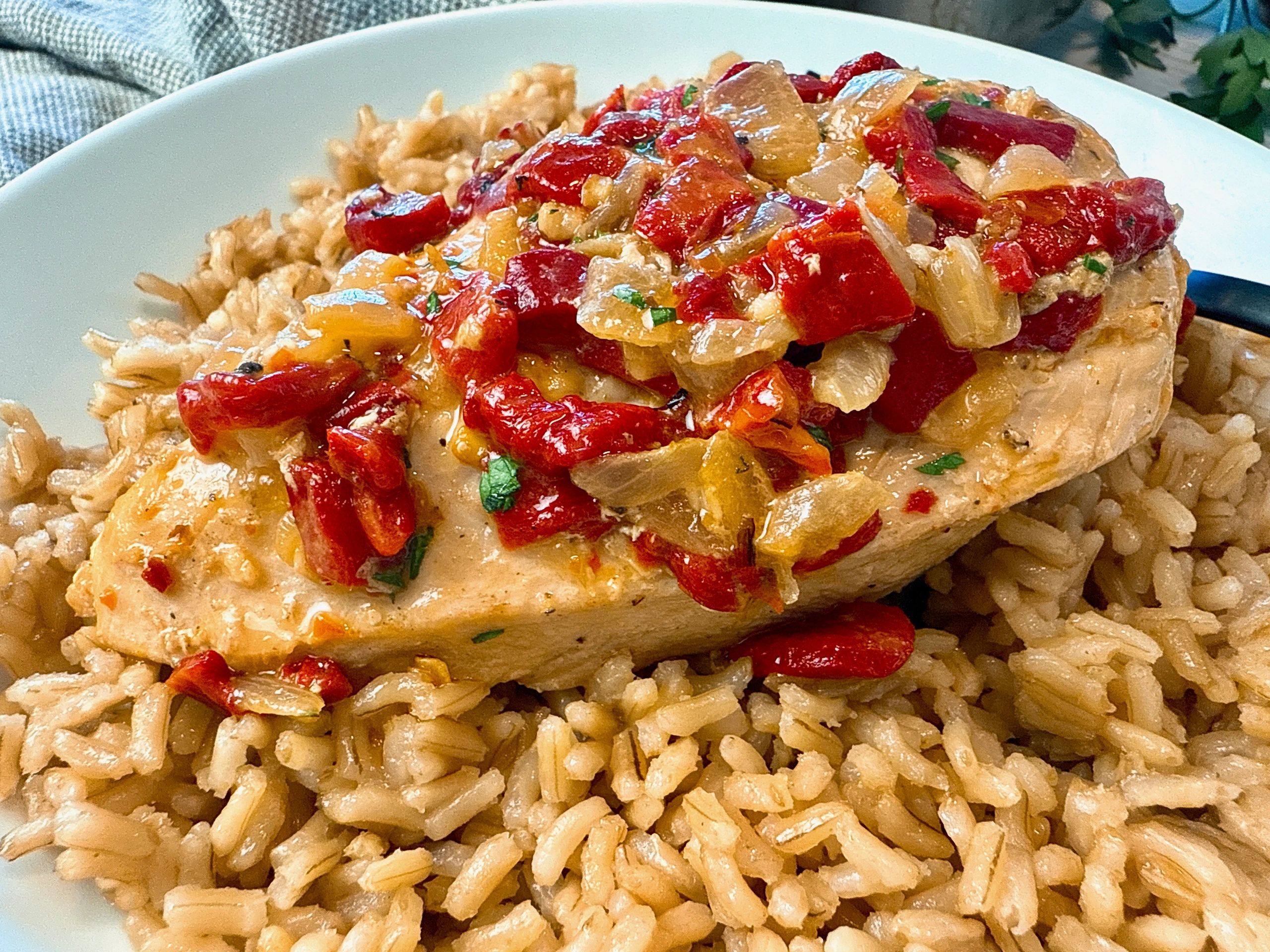 Roasted Red Pepper Chicken