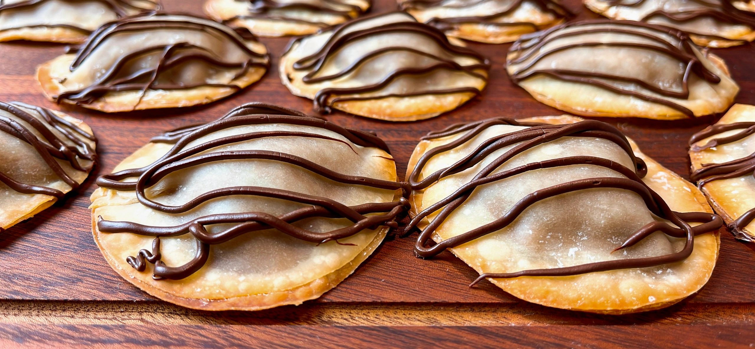 Baked Nutella Ravioli