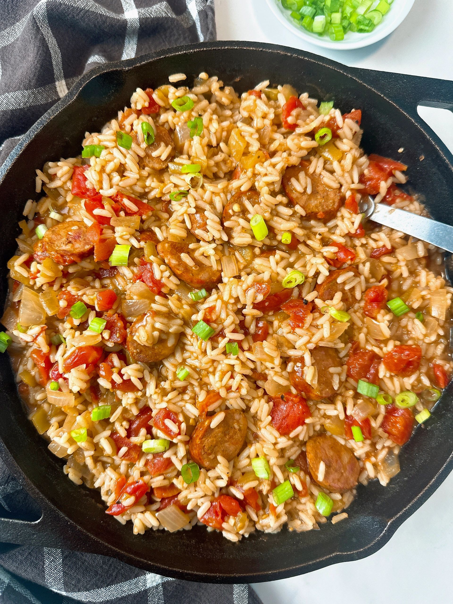Spanish Rice with Chorizo