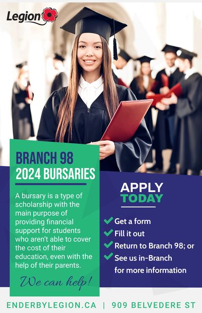 Bursaries | Enderby Legion