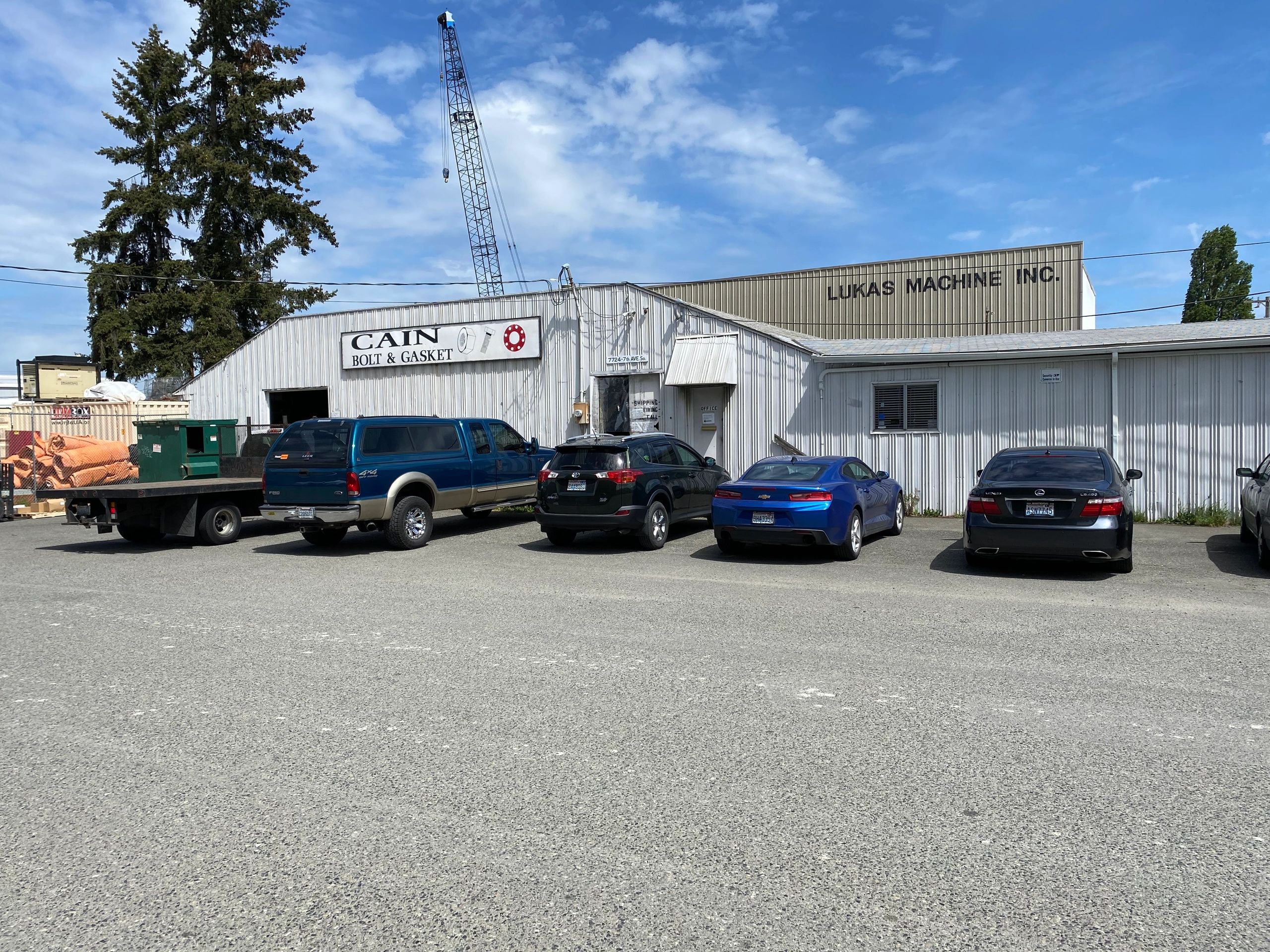 Cain Bolt And Gasket Inc.