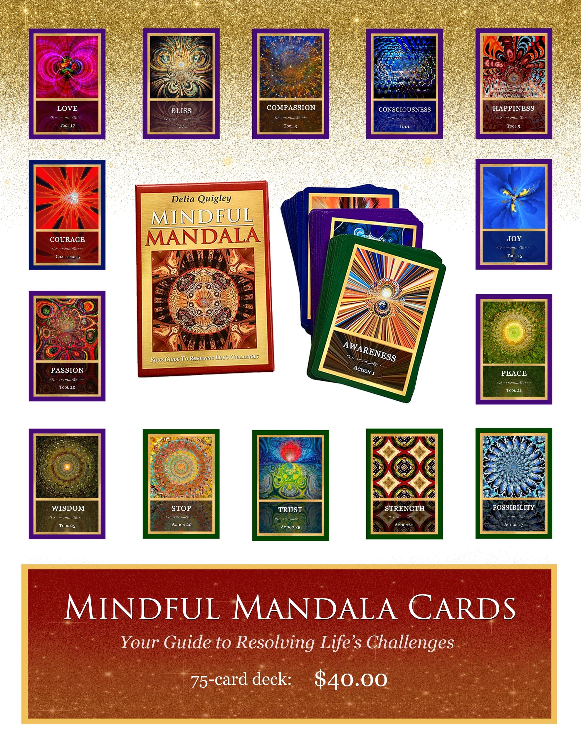 Mindful Mandala - Mindful Mandala Cards, Guidance