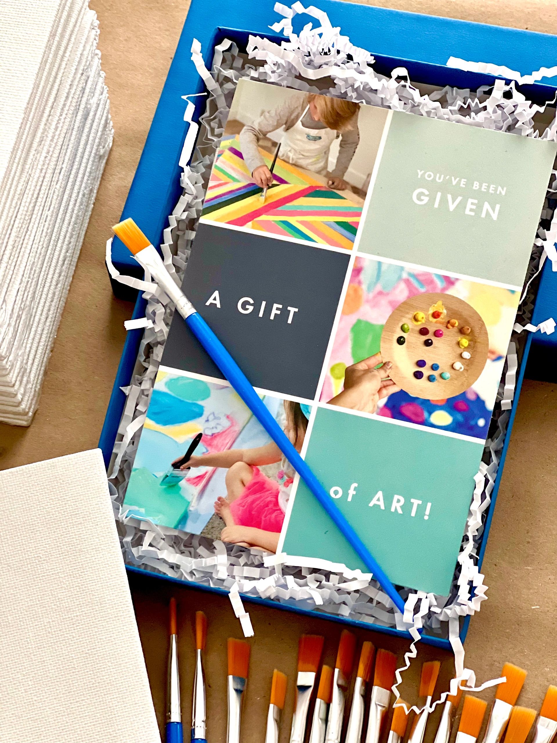 The Gift of Art presentation box