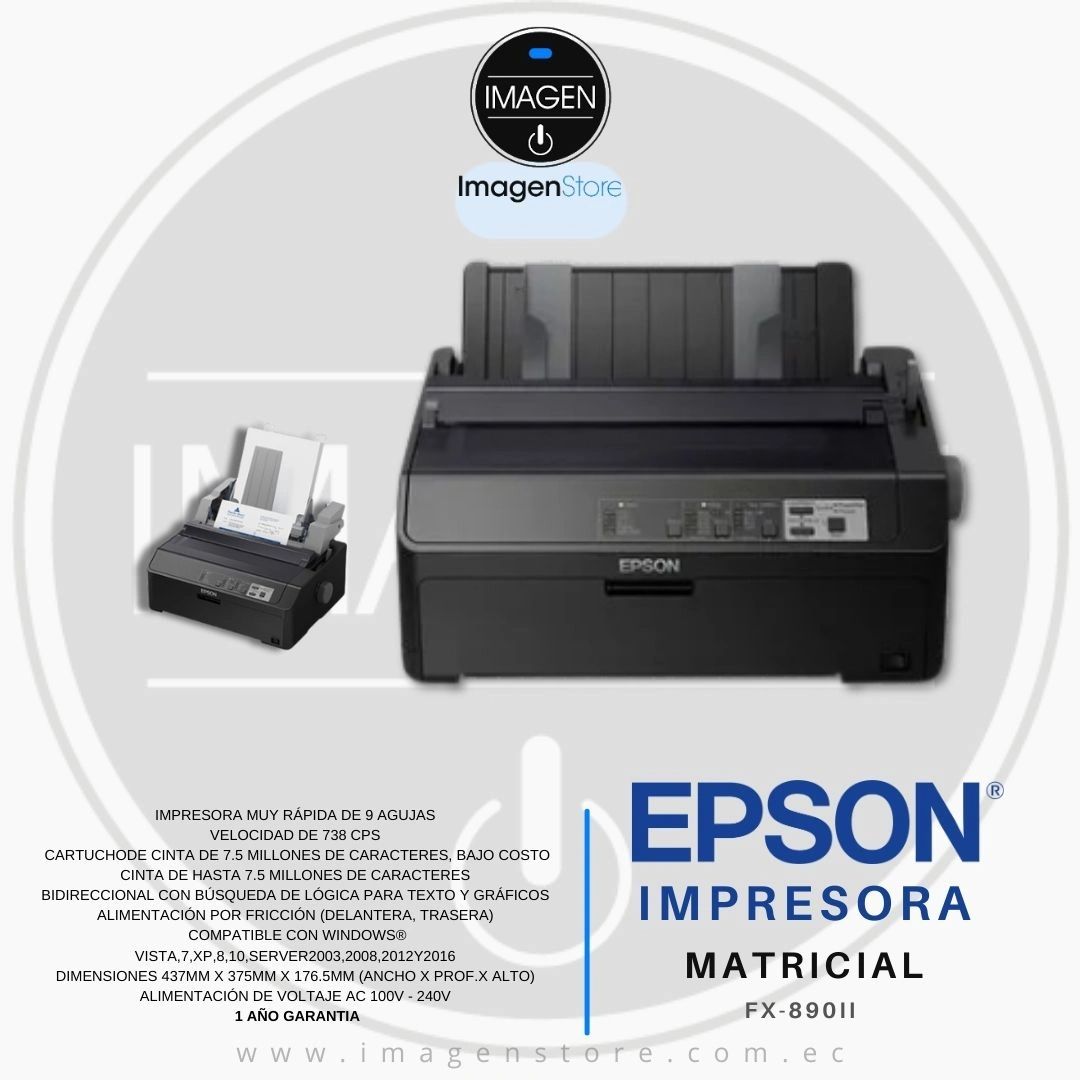 IMPRESORA EPSON MATRICIAL FX-890II