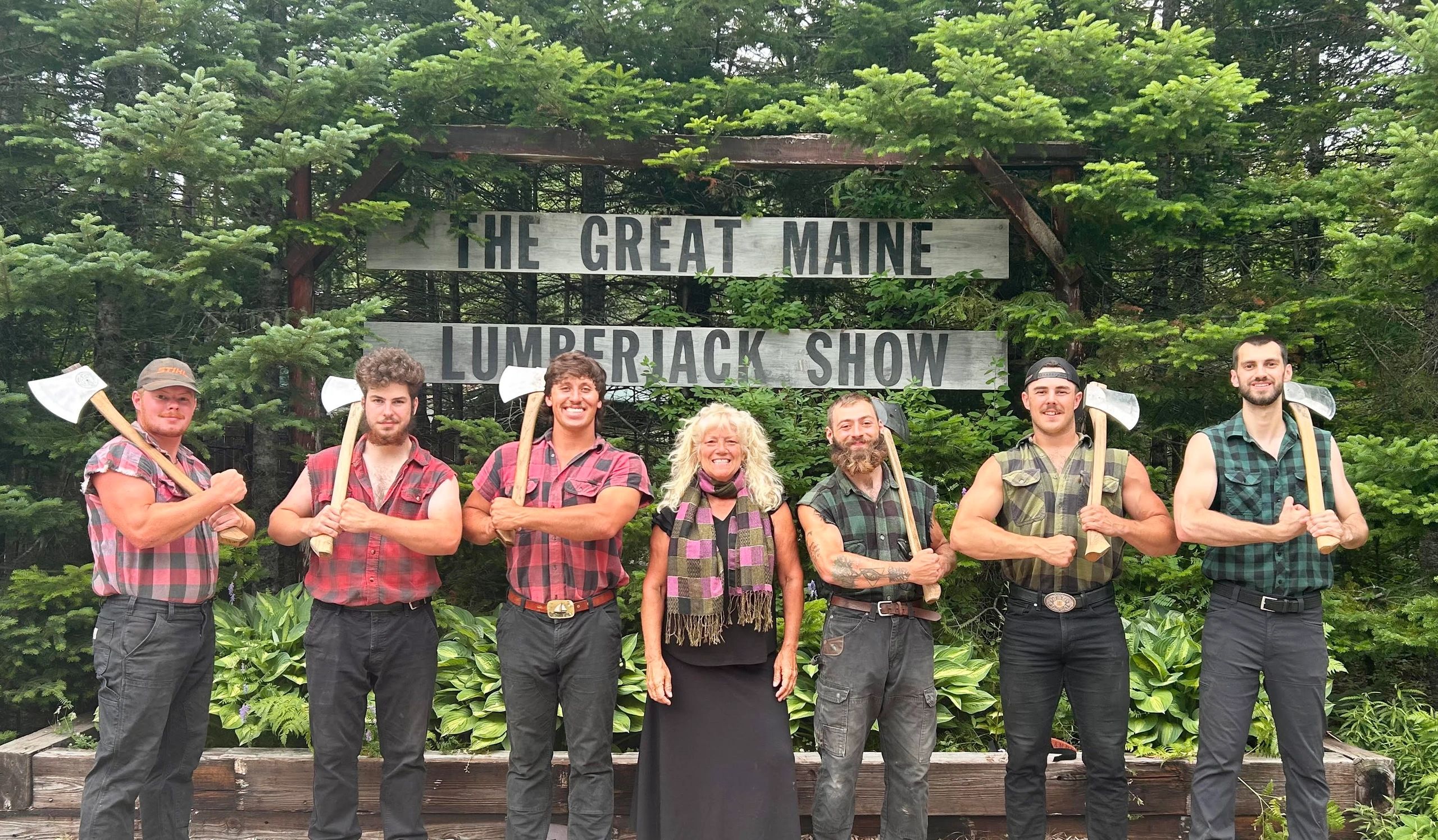 Timber Tina's GREAT MAINE LUMBERJACK SHOW - Home