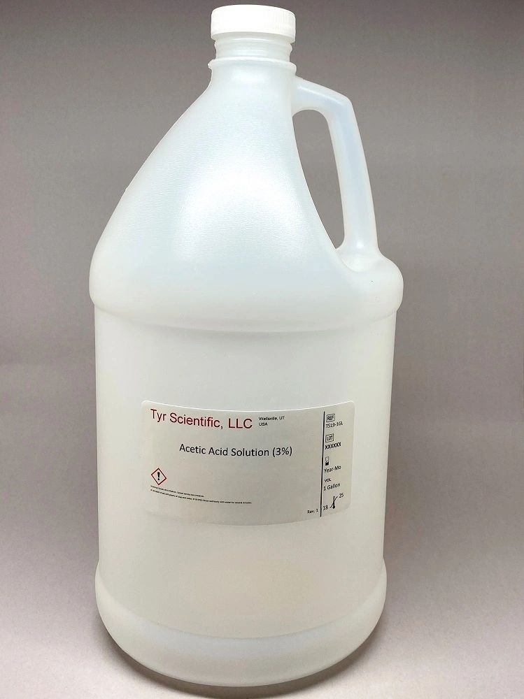 Acetic Acid Solution (3%), 1 Gallon