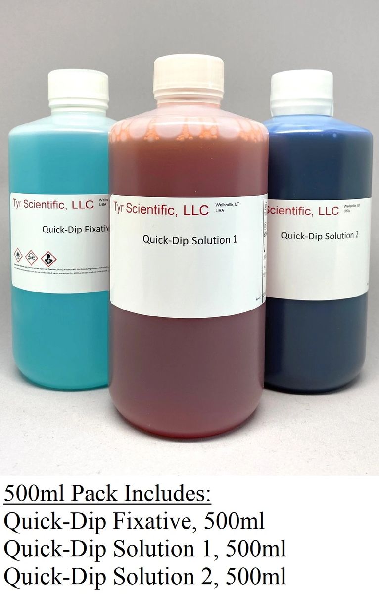 Quick-Dip Differential Stain Pack, 500ml