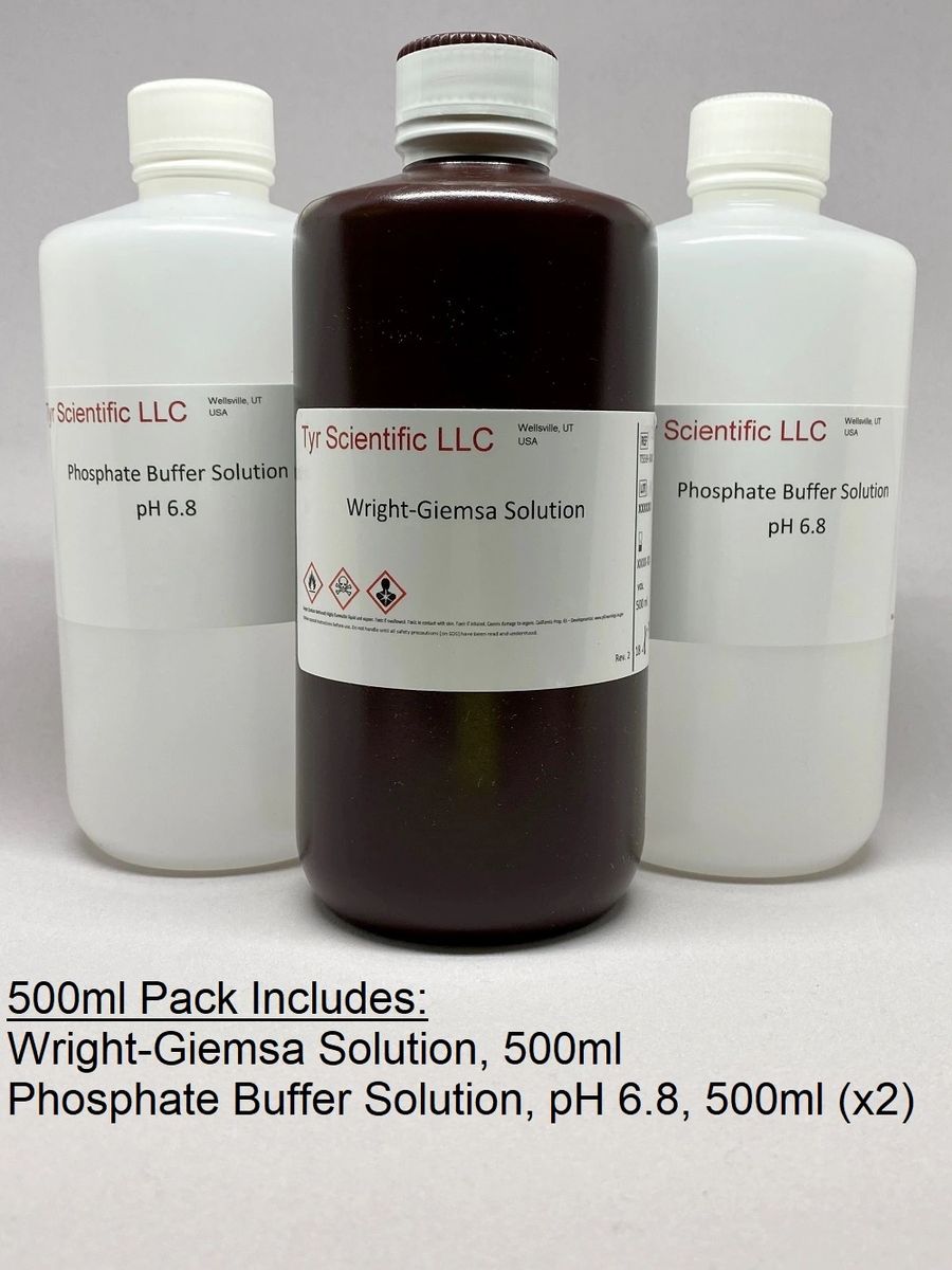 Wright-Giemsa Stain Pack, 500ml