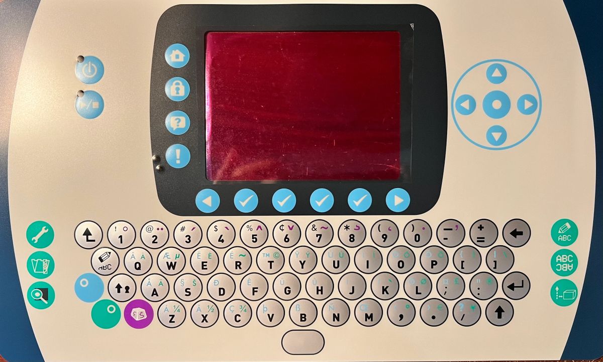 EDP003031SP KEYBOARD MEMBRANE EUROPEAN A120/A220