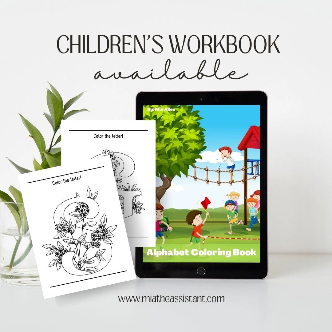 Alphabet Coloring Book Green