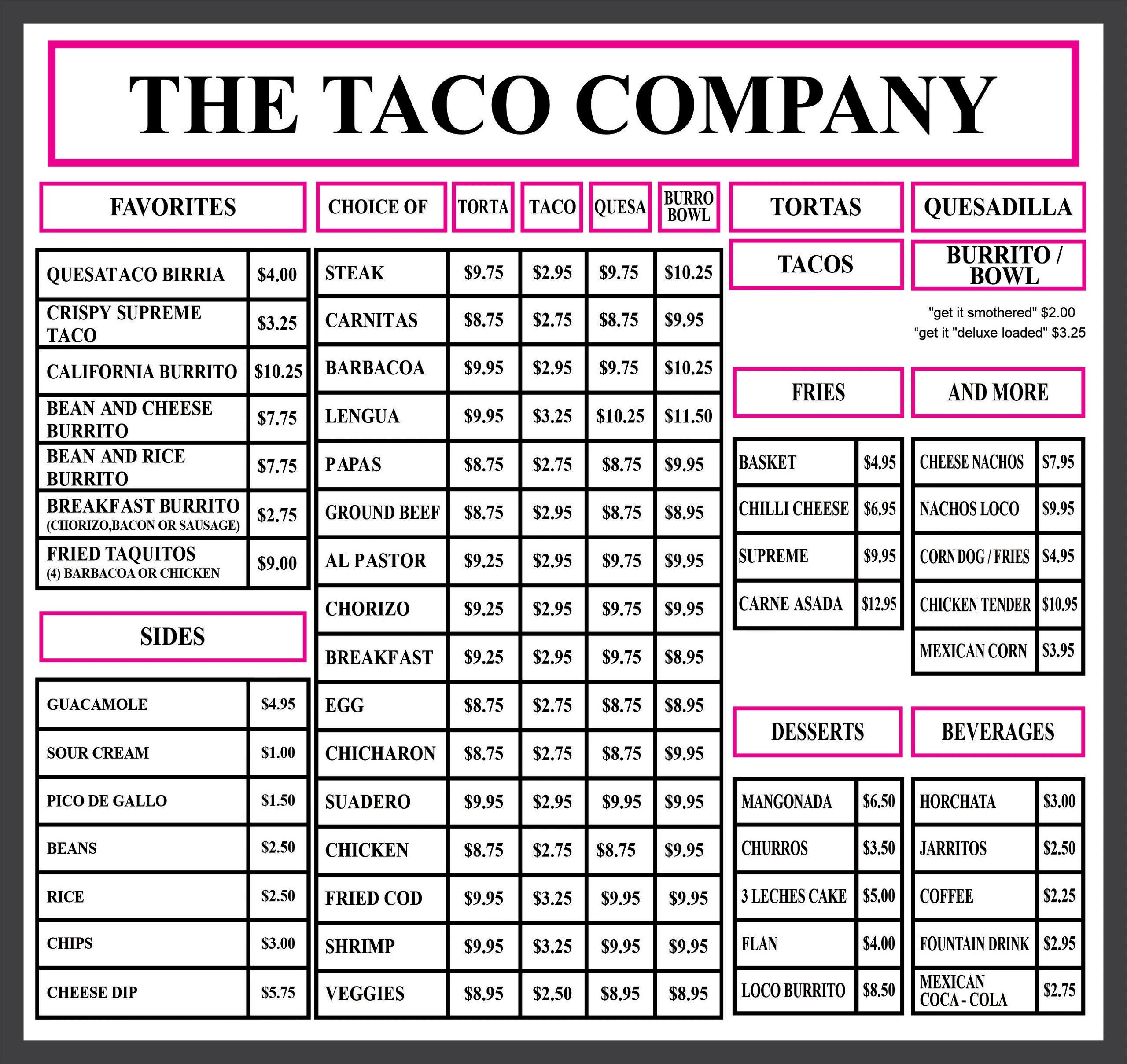 The Taco Company