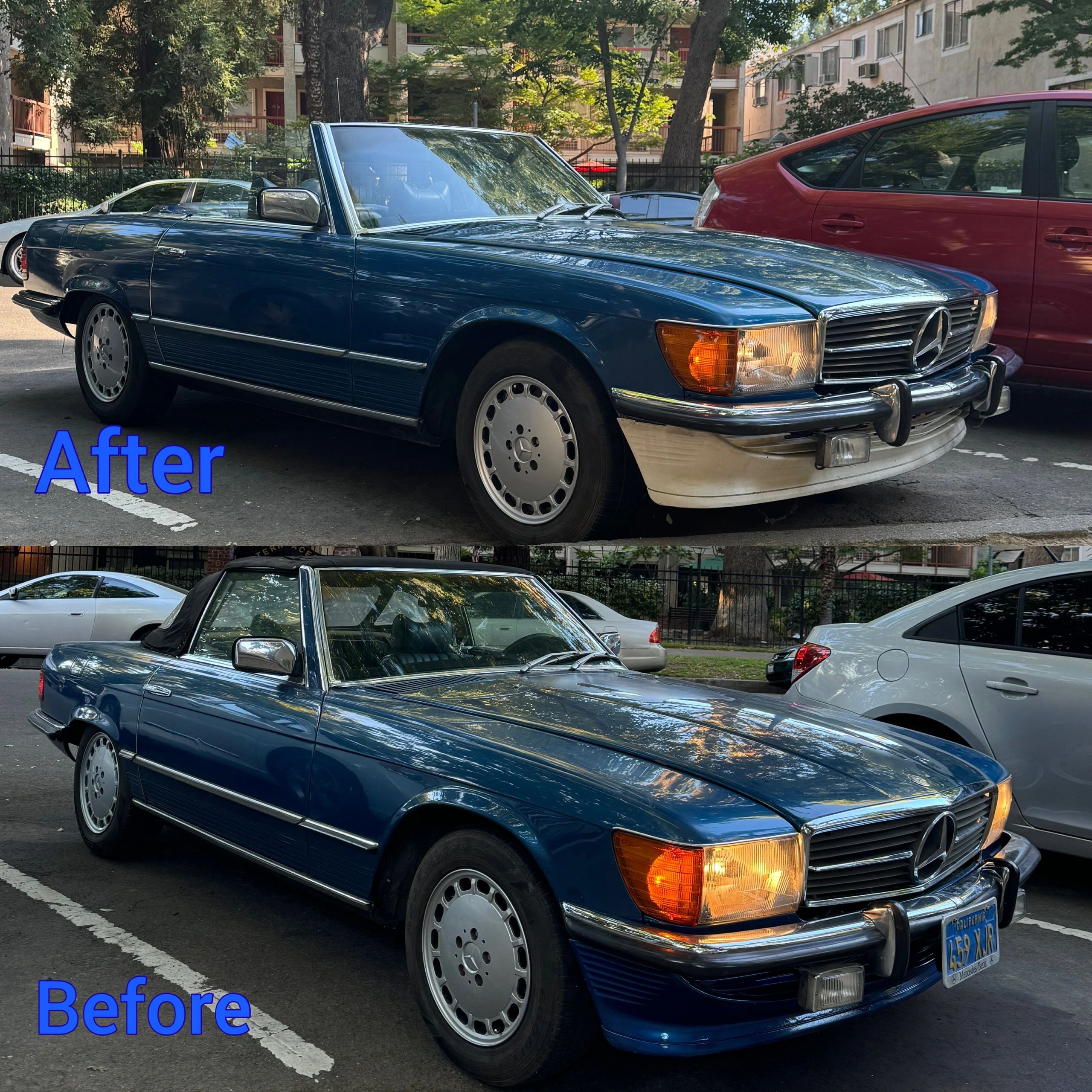 Personal Touch: My DIY European-Style Mercedes-Benz 450SL Upgrade