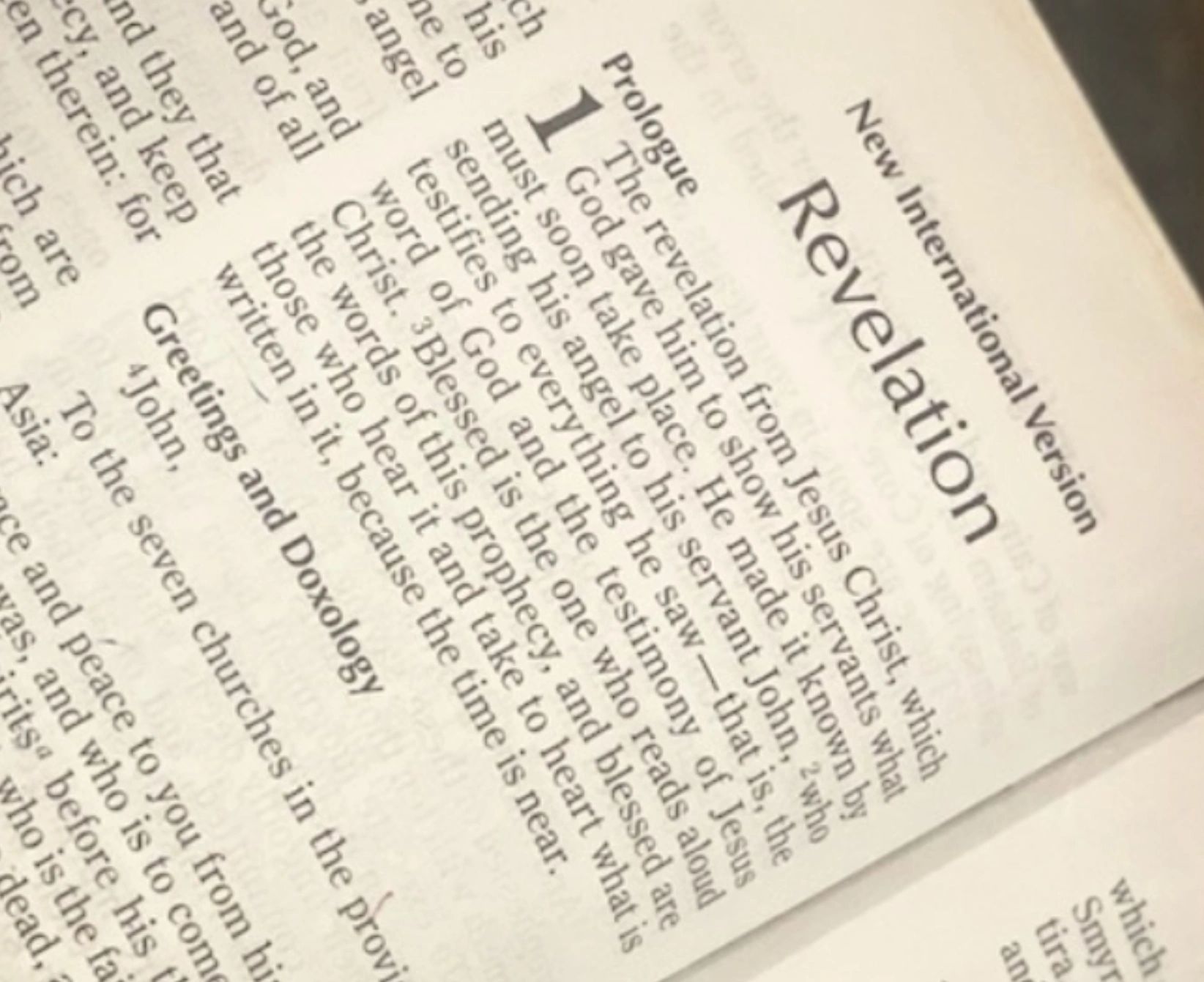 The Revelation Of Jesus Christ Introduction