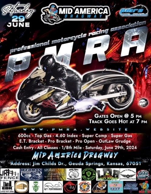 PMRA - Motorcycle Drag Racing, Drag Racing, Drag Bike