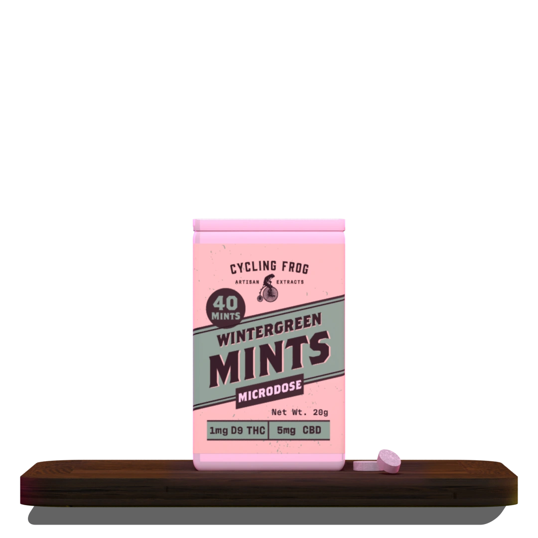 Cycling Frog THC + CBD Microdose Mints