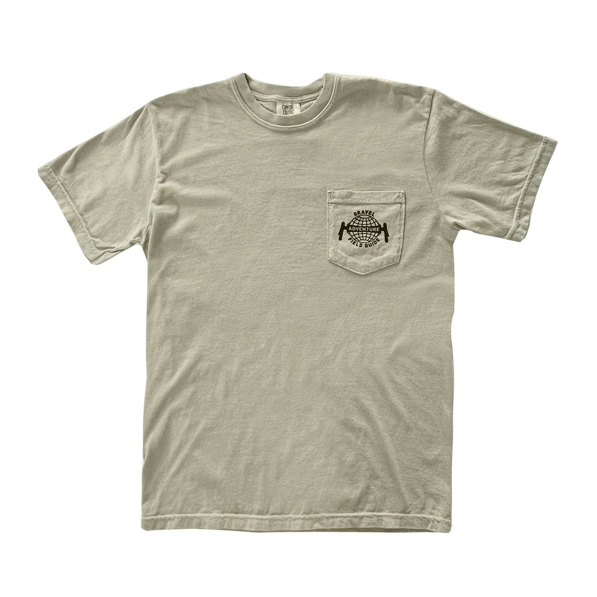 T-Shirt - Globe Logo - Tan
