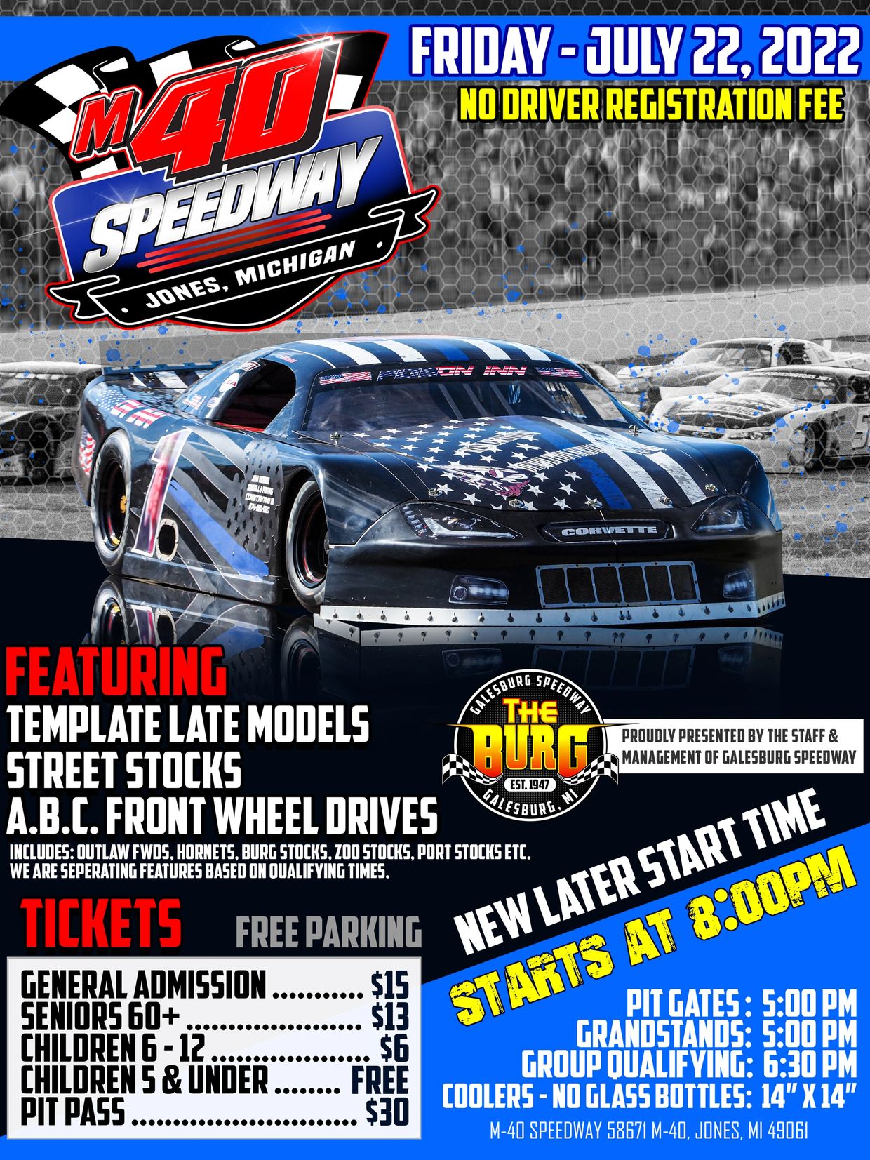 M40 Speedway - Car Racing, Racing, Street Stocks