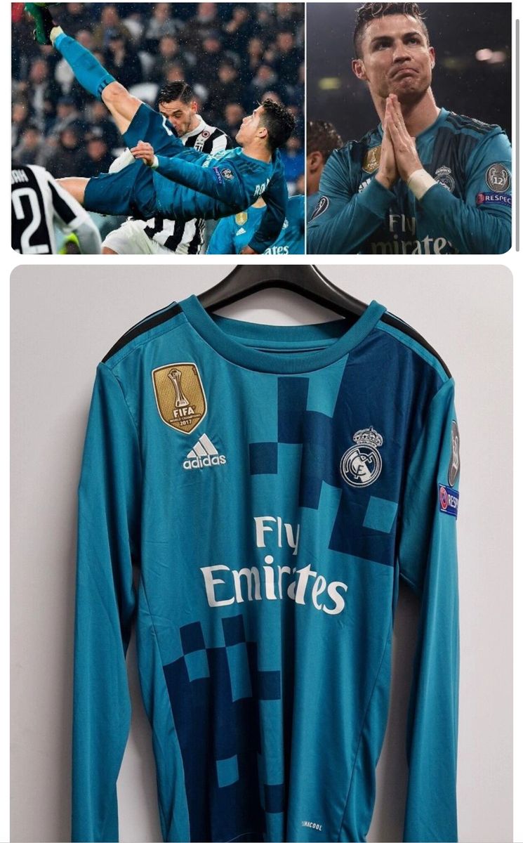 Cristiano Ronaldo #7 uefa 2017-2018 Real Madrid real blue kit