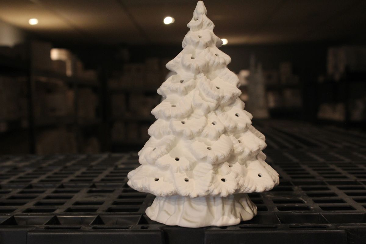 Sierra spruce tree with base