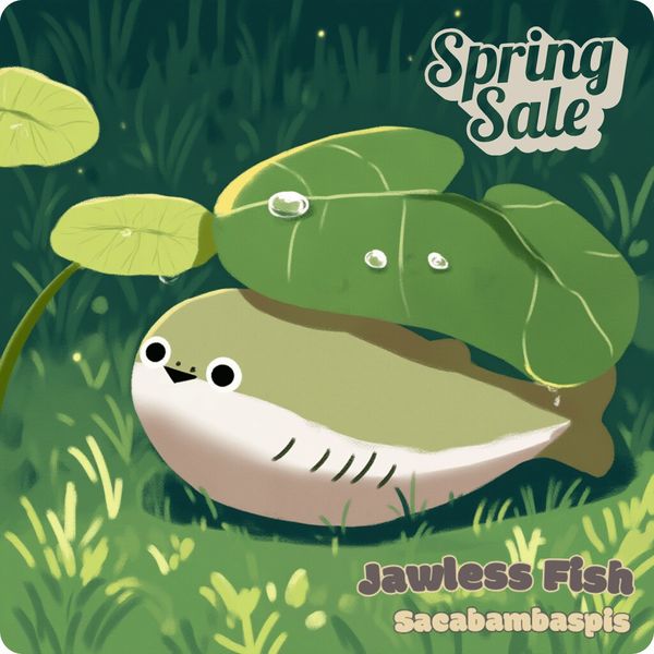 sacabambaspis jawless fish plush toys