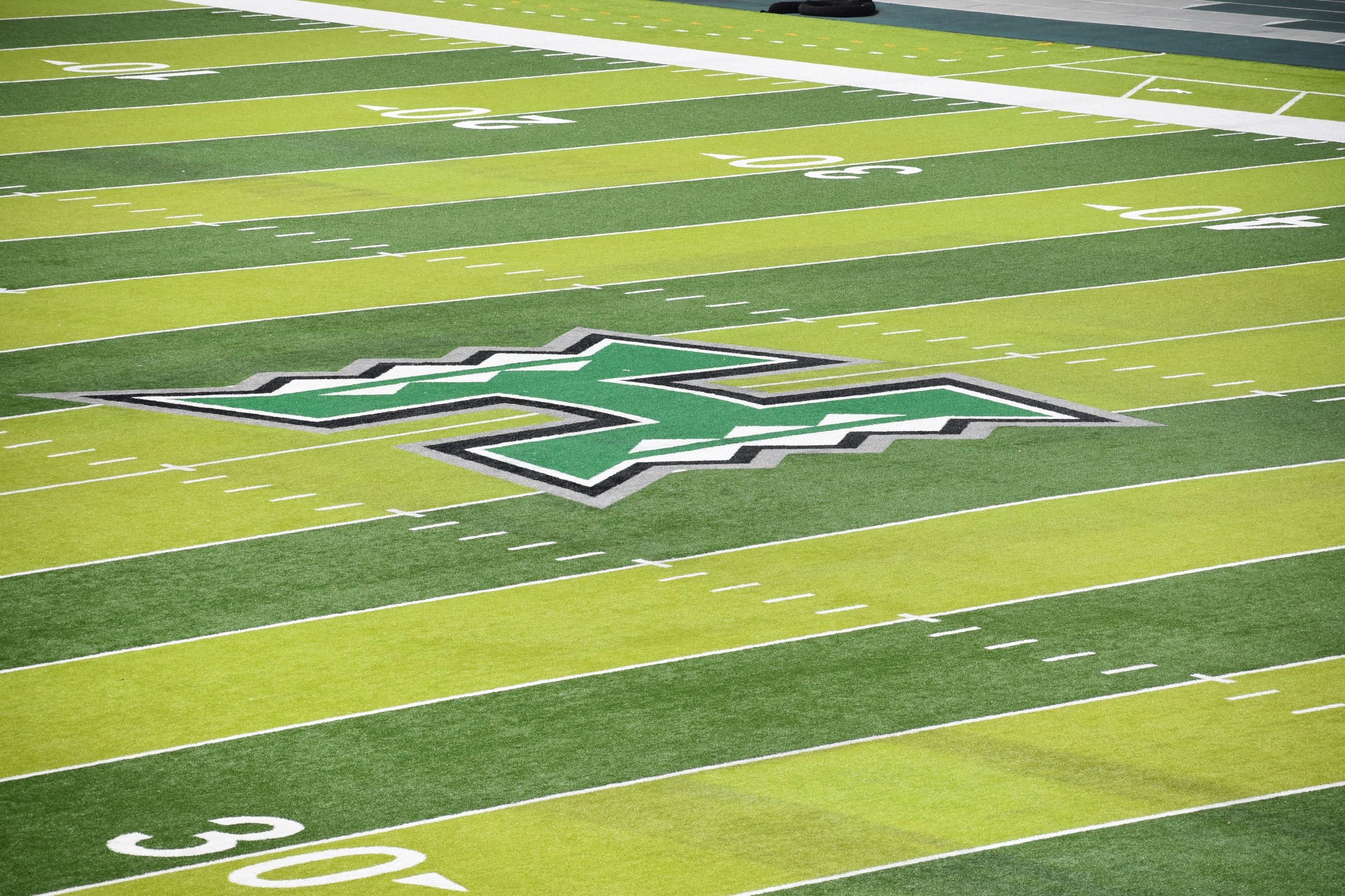 UH football opened spring ball today.