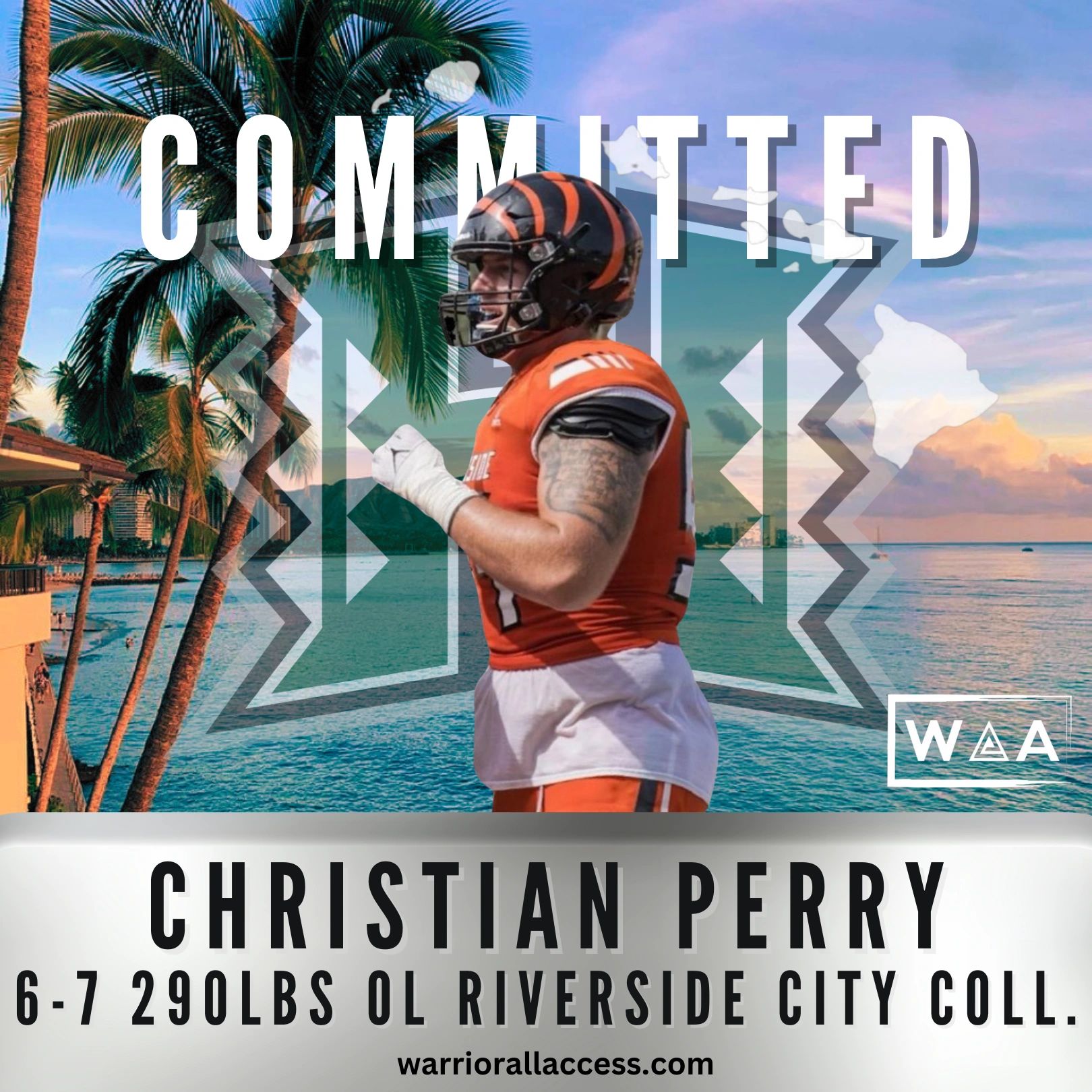 OL Perry verbally commits to UH