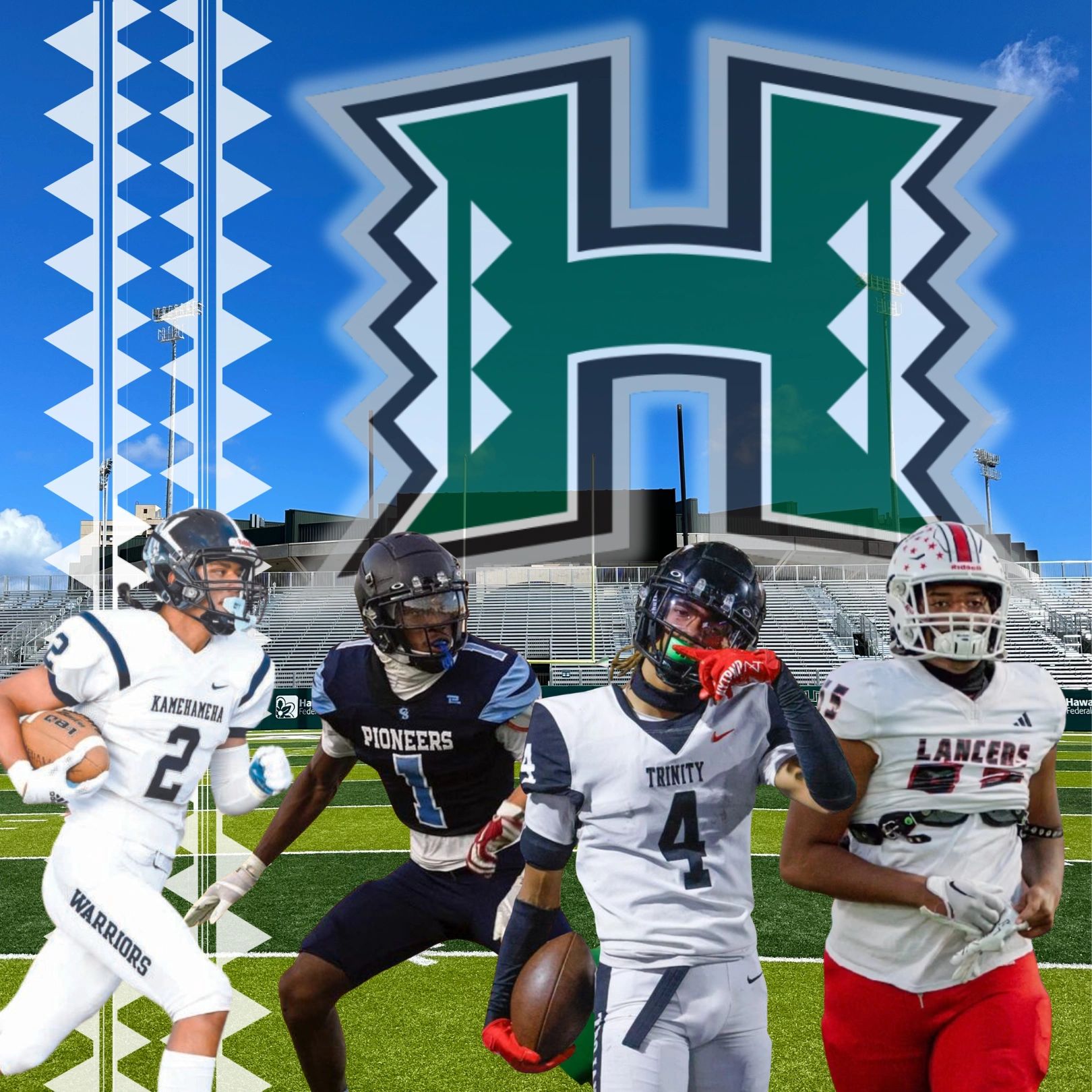 Four prospects highlight the Official visits to UH this weekend.