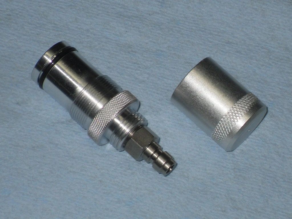 CUSTOM FILL ADAPTER for 22XX CO2 Bulk-Fill conversions or direct fit ...