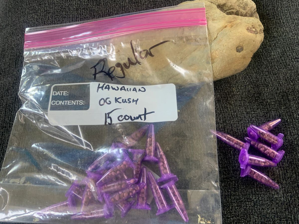 Hawaiian OG Kush 15 count Regular collectible souvenir seeds