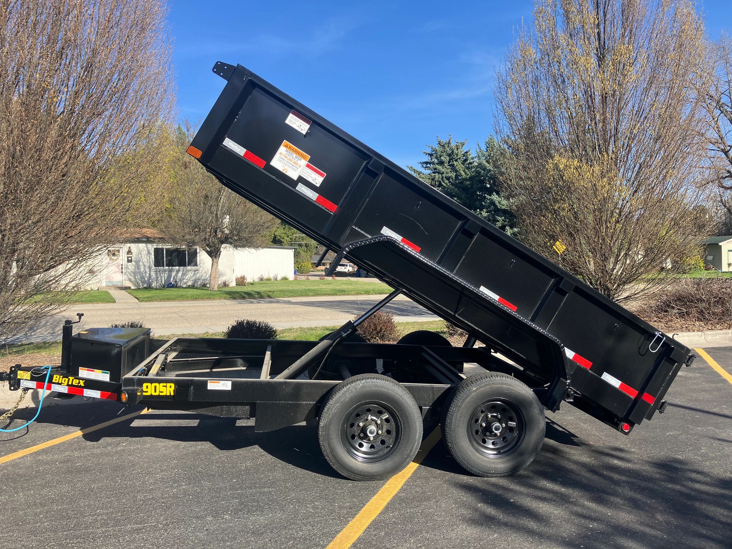 Dump Trailer Rental for Your Construction Projects