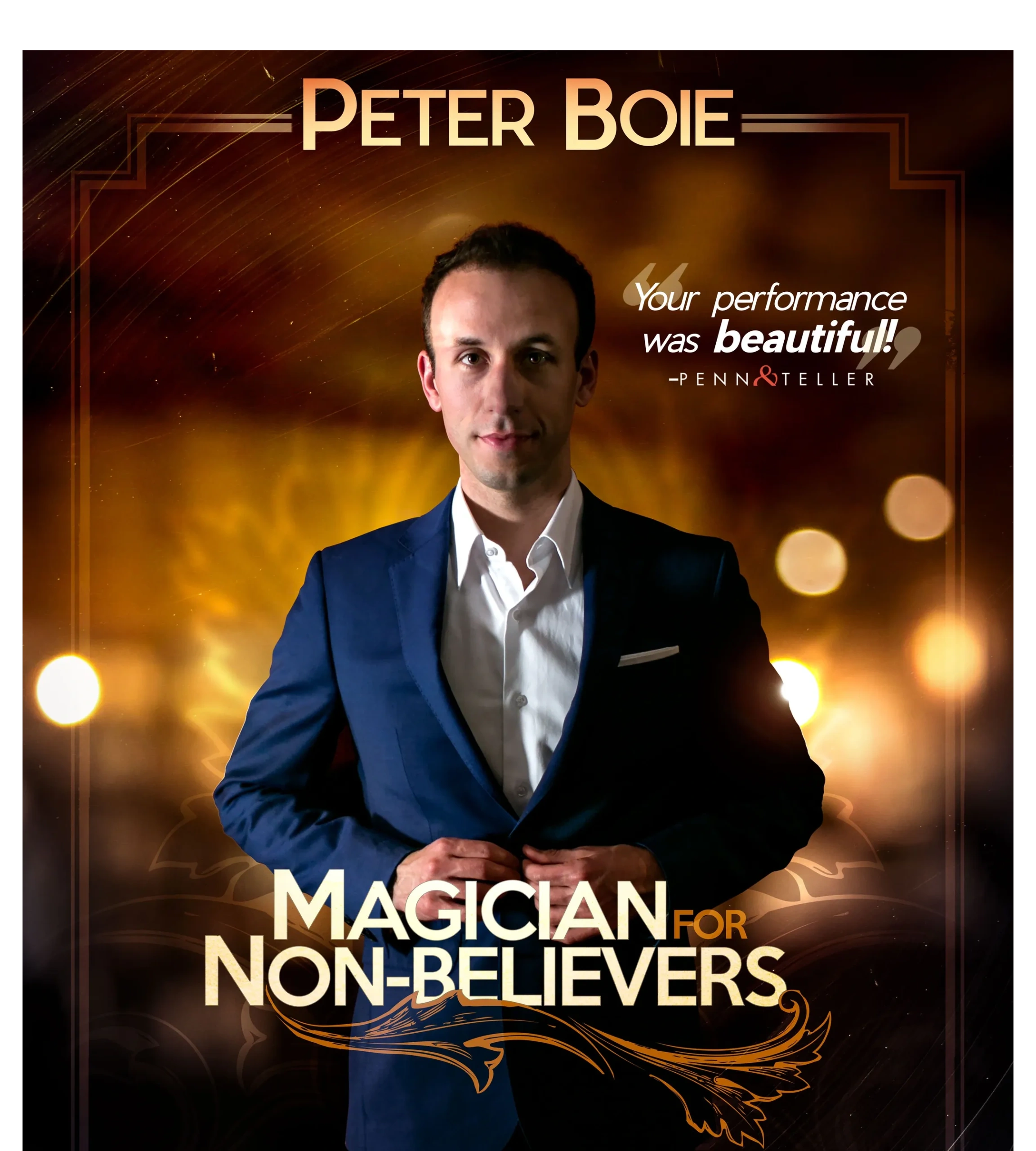 Corporate Event Entertainment- Magician Peter Boie